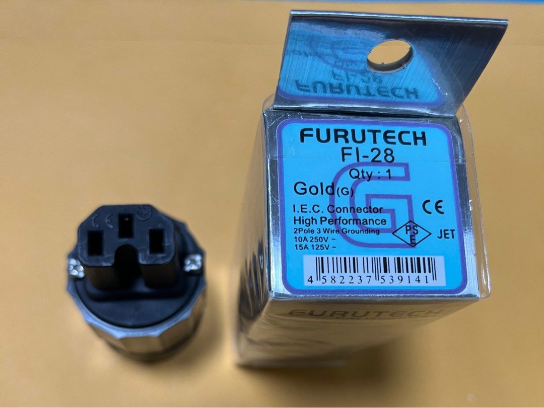Furutech FI-28(G) IEC (Gold plated), Audio, Other Audio Equipment on ... Furutech FI-28(G) IEC (Gold plated), Audio, Other Audio Equipment on ...