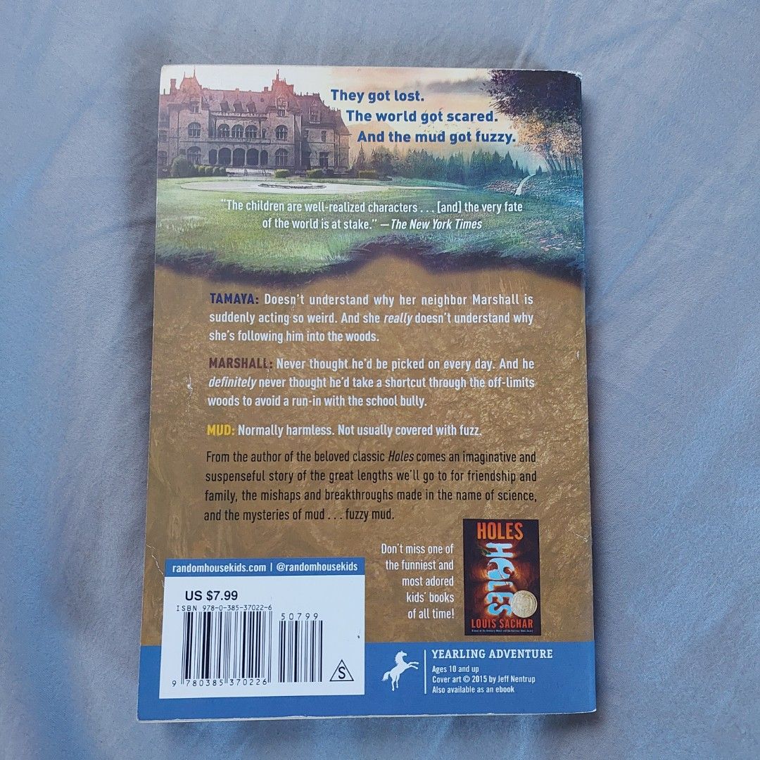 Fuzzy Mud Louis Sachar PB, Hobbies & Toys, Books & Magazines, Fiction ...