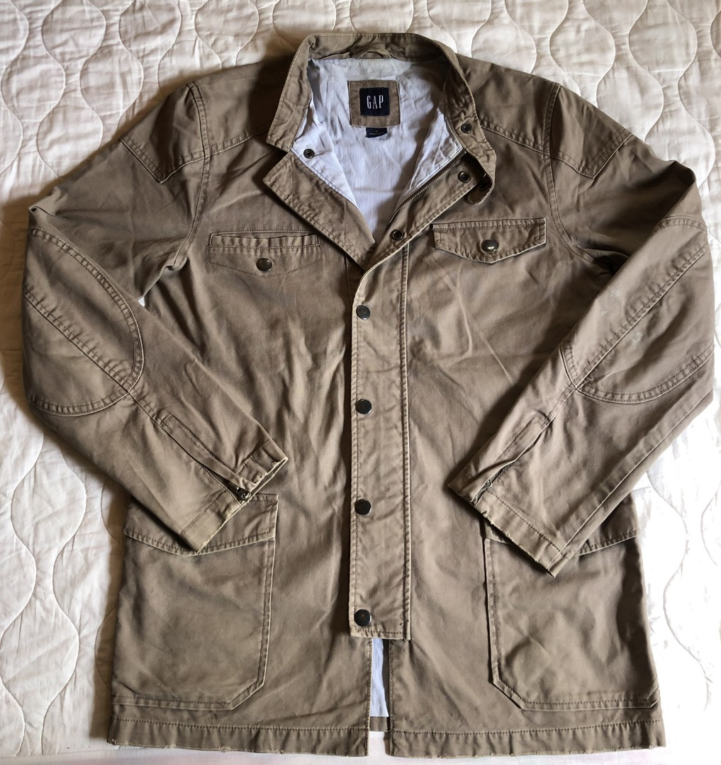 GAP CARGO MILITARY UTILITY JACKET, Men's Fashion, Coats, Jackets and ...