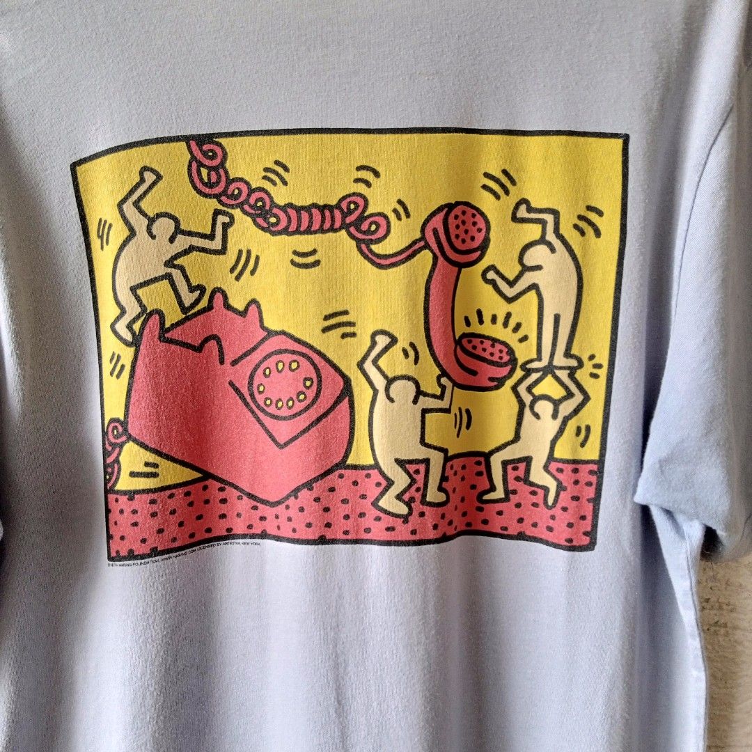 Gap x Keith Haring Tshirt, Men's Fashion, Tops & Sets, Tshirts & Polo ...