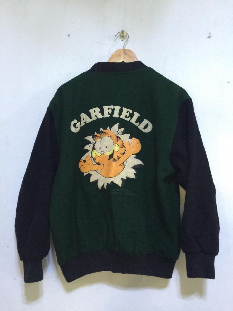 Garfield vintage wool jacket, Men's Fashion, Coats, Jackets and ...