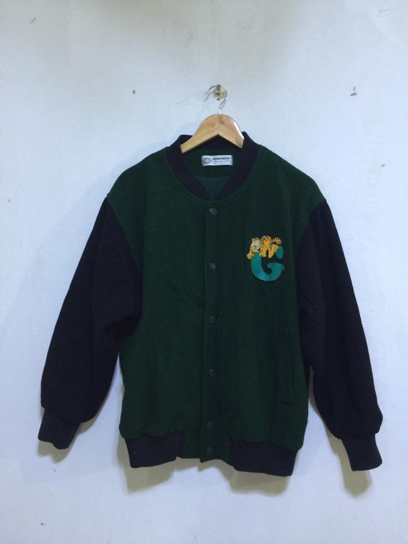 Garfield vintage wool jacket, Men's Fashion, Coats, Jackets and ...