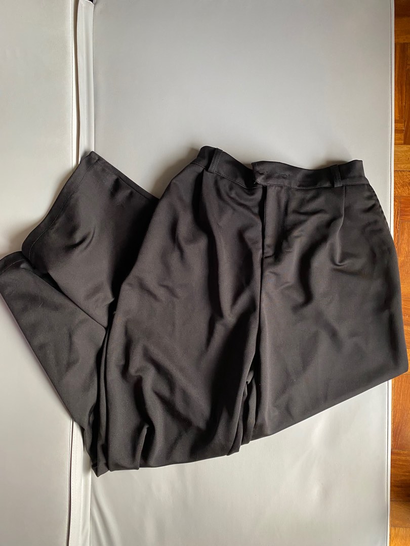 Garterized slacks, Women's Fashion, Bottoms, Other Bottoms on Carousell