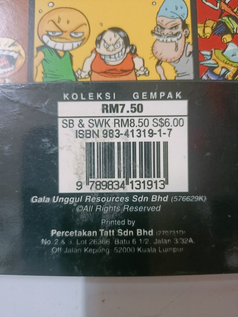 GEMPAK STARZ MAT GEMPAK LET'Z GEMPAK KARYA APOH, Hobbies & Toys, Books ...