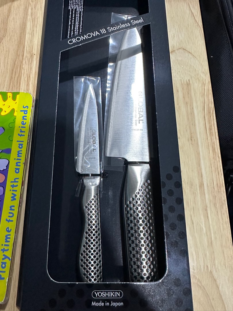 Global Knife Set 2pcs Yoshikin - G58 and GS38 Culinary Arts - Home ...