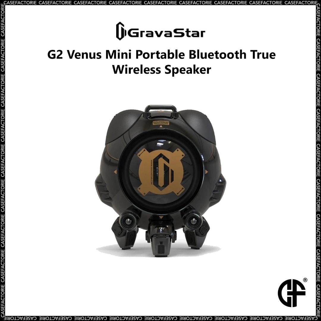 GravaStar G2 Venus Mini Portable Bluetooth True Wireless Speaker, Audio, Soundbars, Speakers ...