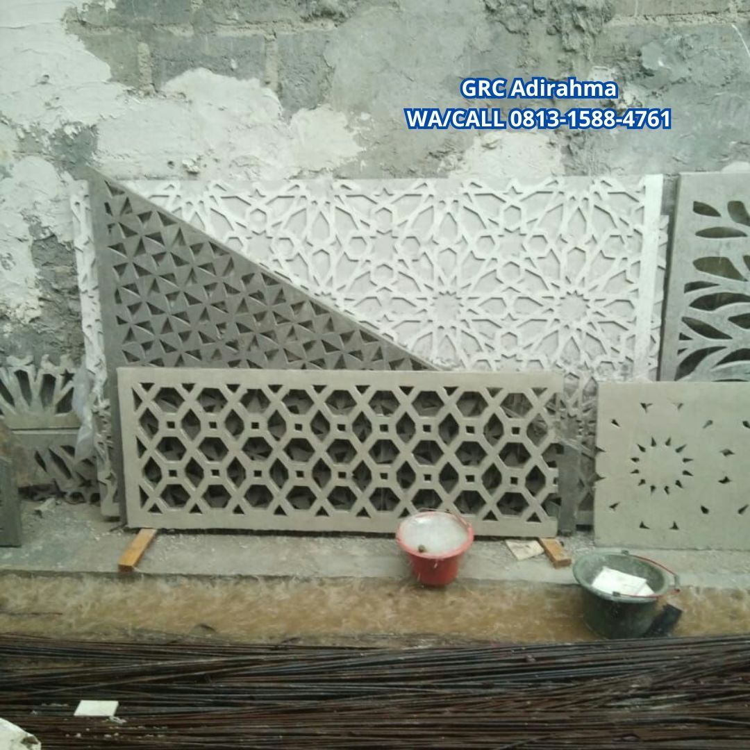 grc krawangan rumah minimalis, Desain & Kerajinan Tangan, Karya Seni di ...