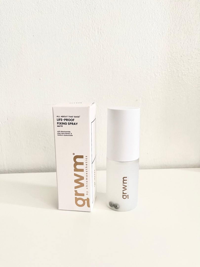 GRWM Life-proof Setting Fixing Spray Matte, Beauty & Personal Care ...