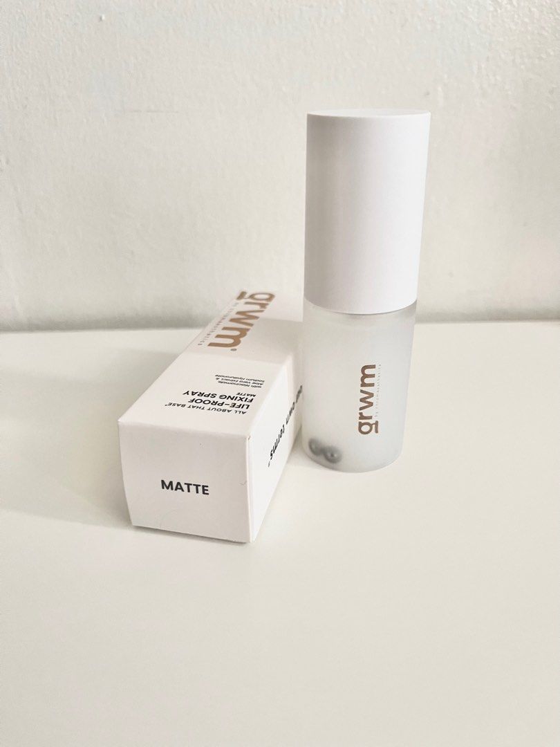 GRWM Life-proof Setting Fixing Spray Matte, Beauty & Personal Care ...