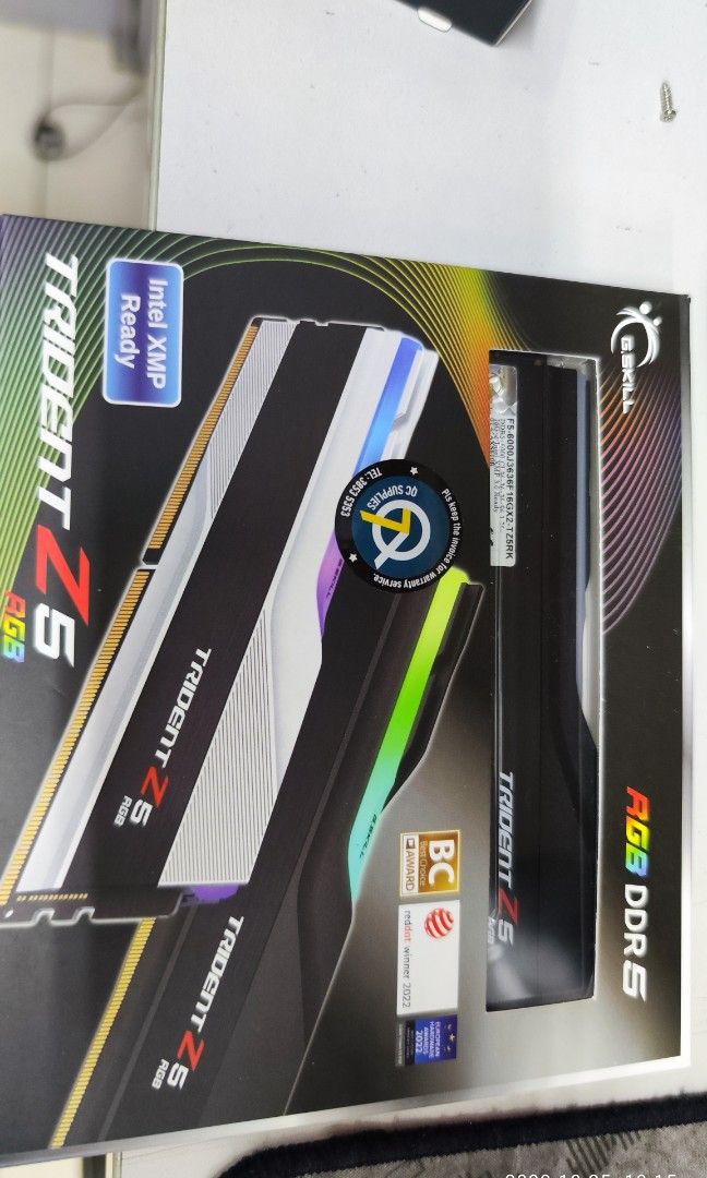 GSKILL Z5 RGB DDR5-6000 16GBx2 CL 36-36-36-96, 電腦＆科技, 桌上電腦 - Carousell