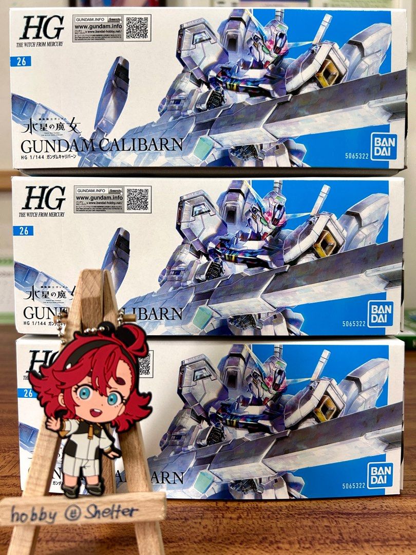 Gundam Calibarn HG 1/144 - Gundam Witch from Mercury (Bandai GUNPLA ...