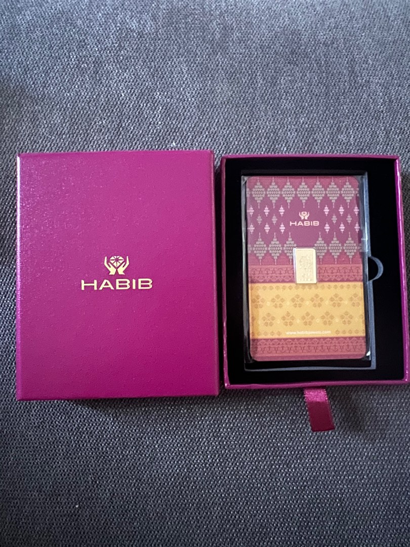 Habib Gold Bar 0.5g, Luxury, Accessories on Carousell