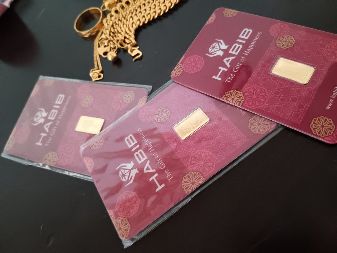 Habib Gold Bar 1 Gram, Hobbies & Toys, Collectibles & Memorabilia ...