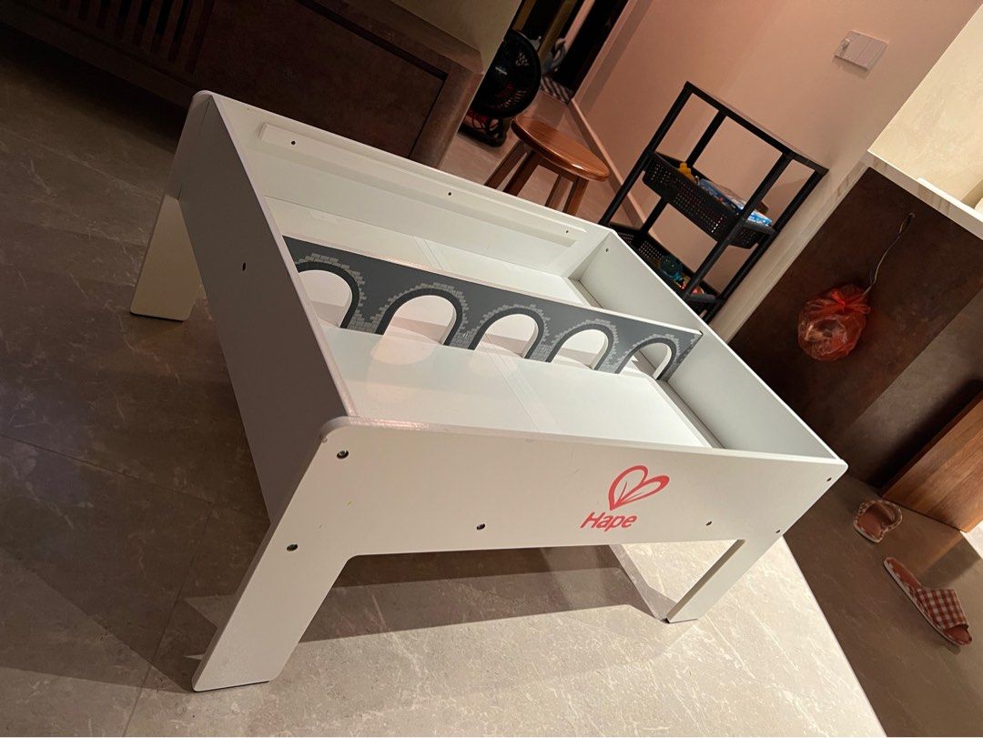 Hape Train table, Babies & Kids, Baby Nursery & Kids Furniture, Other ...
