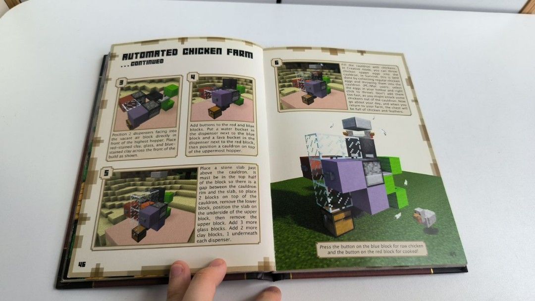 Hardcover Minecraft Redstone handbook Thick like new, Hobbies & Toys ...