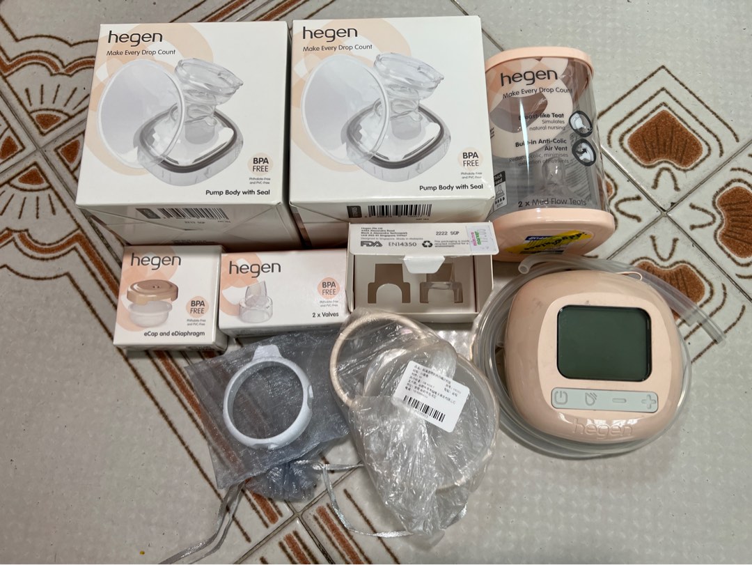 Hegan pump with accessories, Babies & Kids, Nursing & Feeding ...