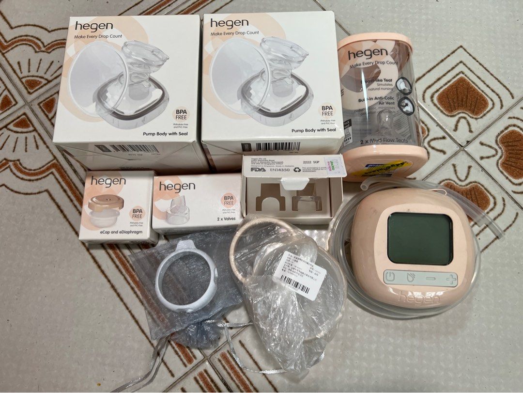 Hegan pump with accessories, Babies & Kids, Nursing & Feeding ...