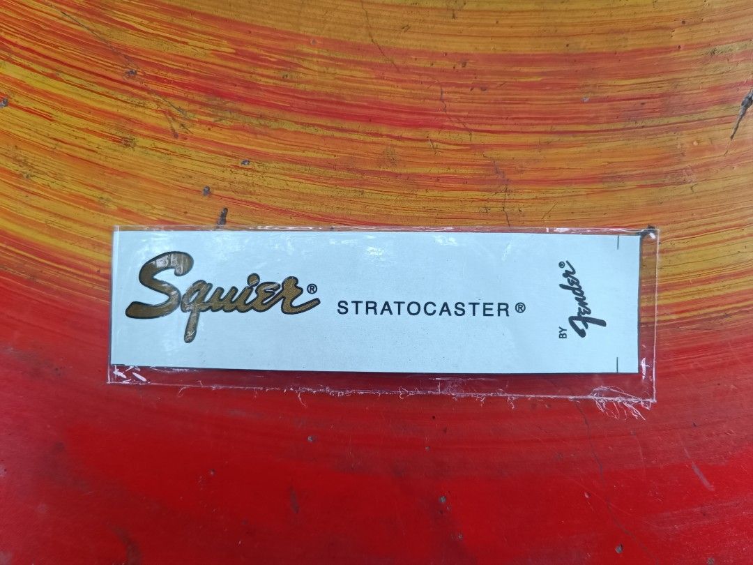 High Quality fender or Squier Stratocaster Waterslide Decal for ...