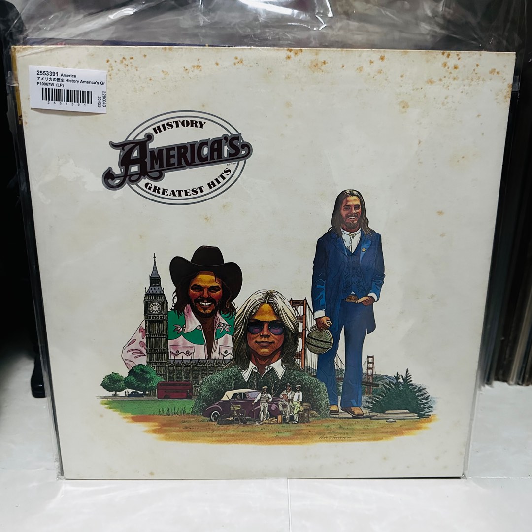 History America’s Greatest Hits LP Vinyl Records Plaka, Hobbies & Toys ...