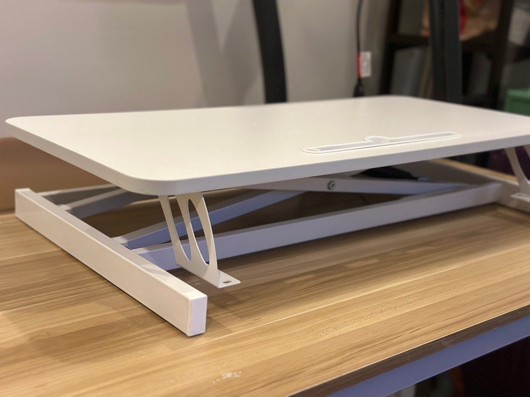 Home Office Desk and Desk Riser, Furniture & Home Living, Office ...