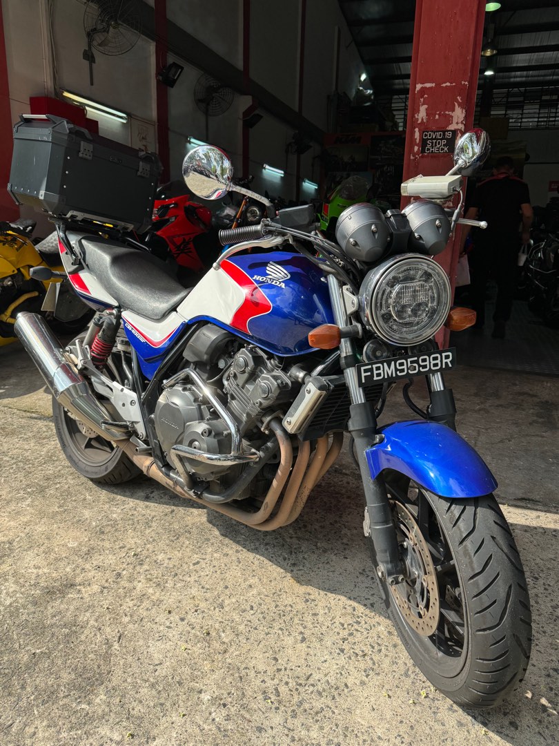 HONDA CB400 SF PROJECT big 1, Motorcycles, Motorcycles for Sale, Class 2A on Carousell