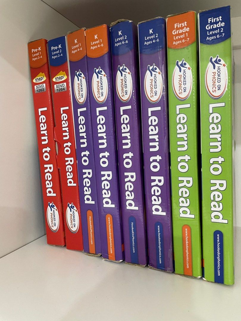 Hooked on Phonics Learn to Read, Hobbies & Toys, Books & Magazines ...