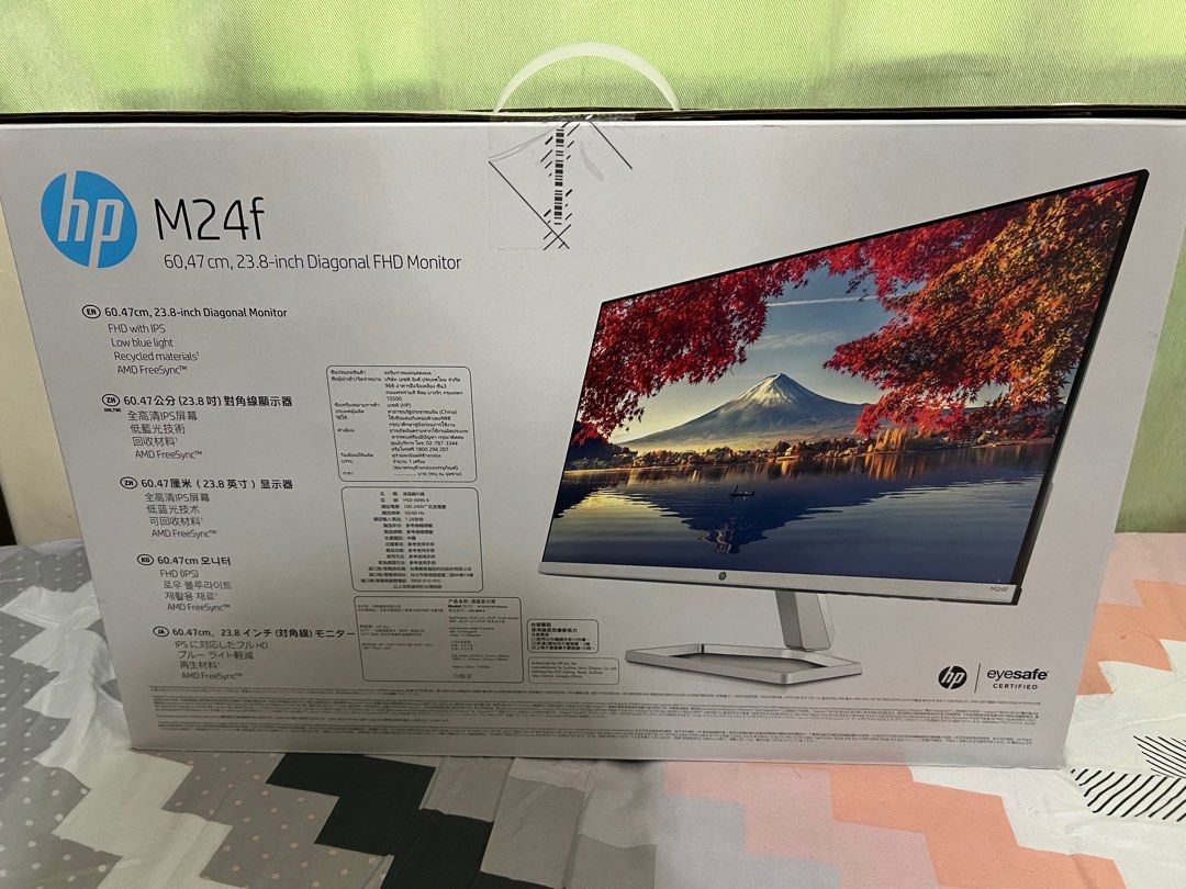HP M24f monitor, Computers & Tech, Parts & Accessories, Monitor Screens ...
