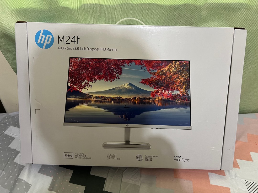 HP M24f monitor, Computers & Tech, Parts & Accessories, Monitor Screens ...