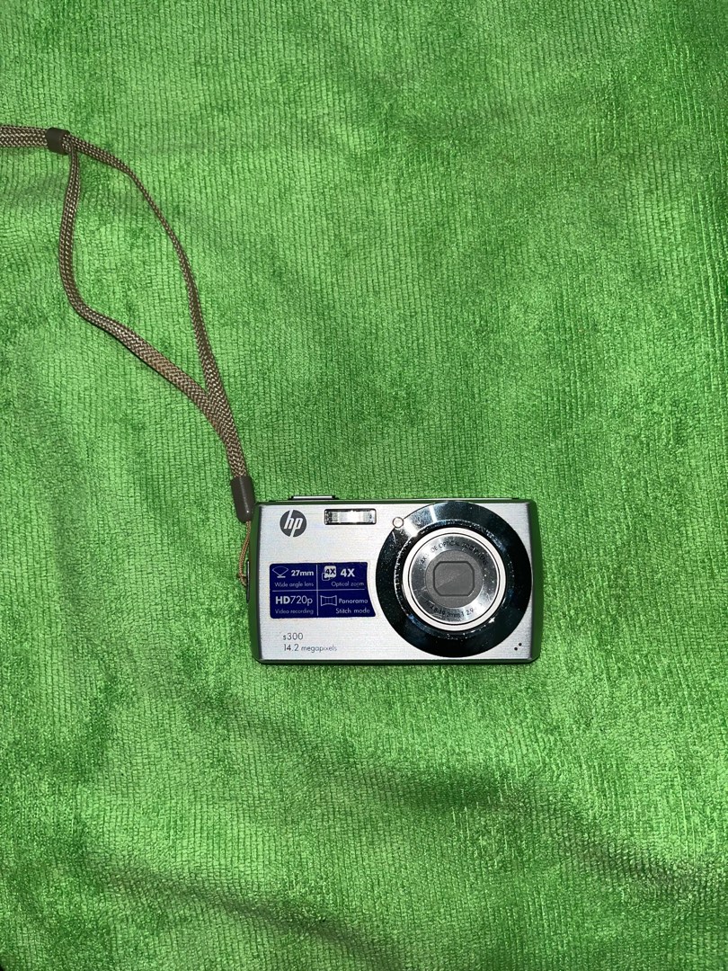 HP S300 Vintage Digital Camera, Photography, Cameras on Carousell
