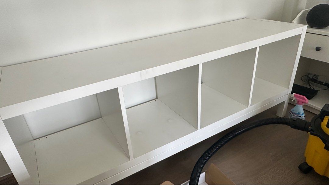 IKEA Kallax shelf / case with legs, Furniture & Home Living, Furniture ...