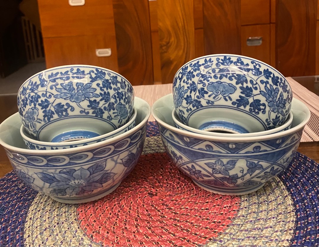 Japan Arita Bowls - 6 pcs, Furniture & Home Living, Kitchenware ...