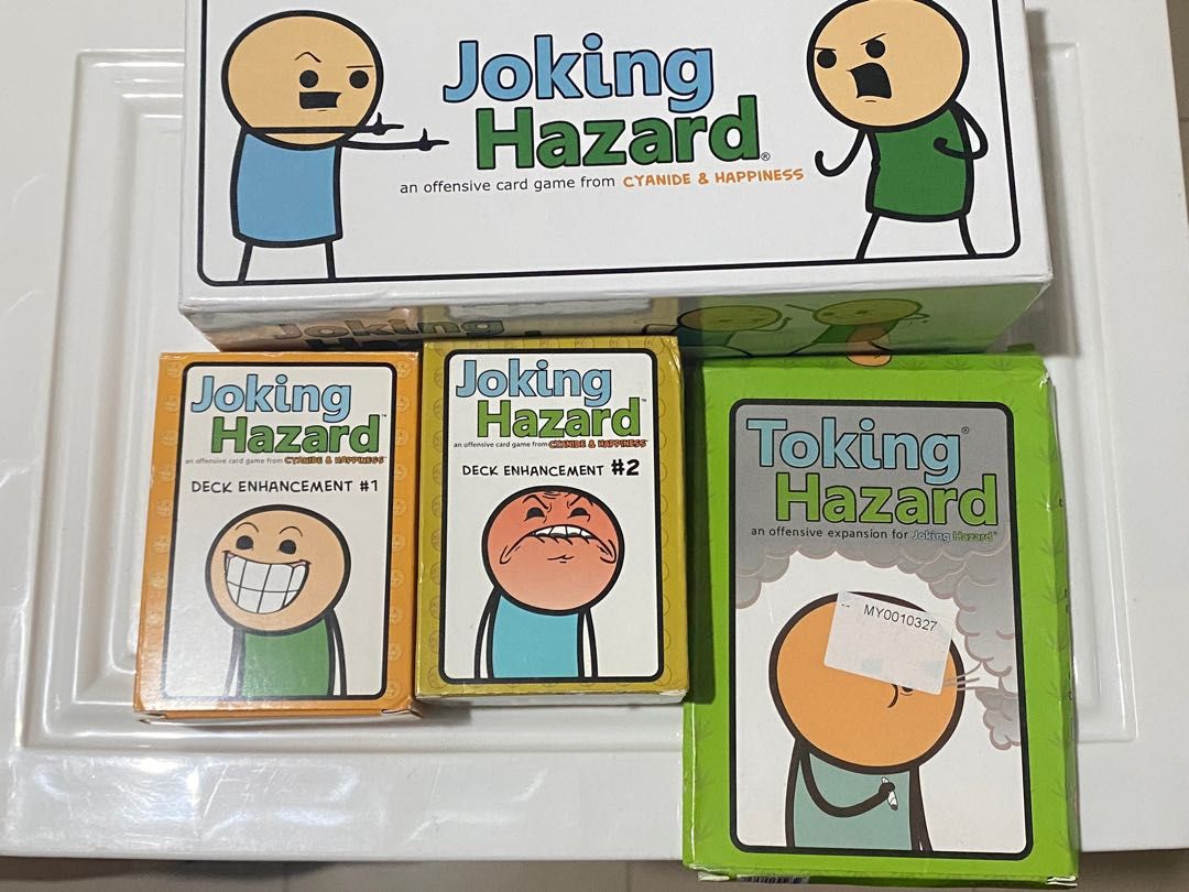 Joking Hazard Set adult card game deck enhancement and expansion ...
