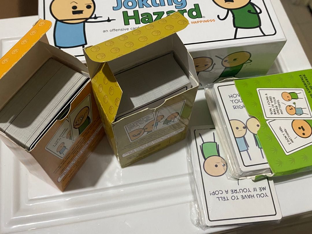 Joking Hazard Set adult card game deck enhancement and expansion ...