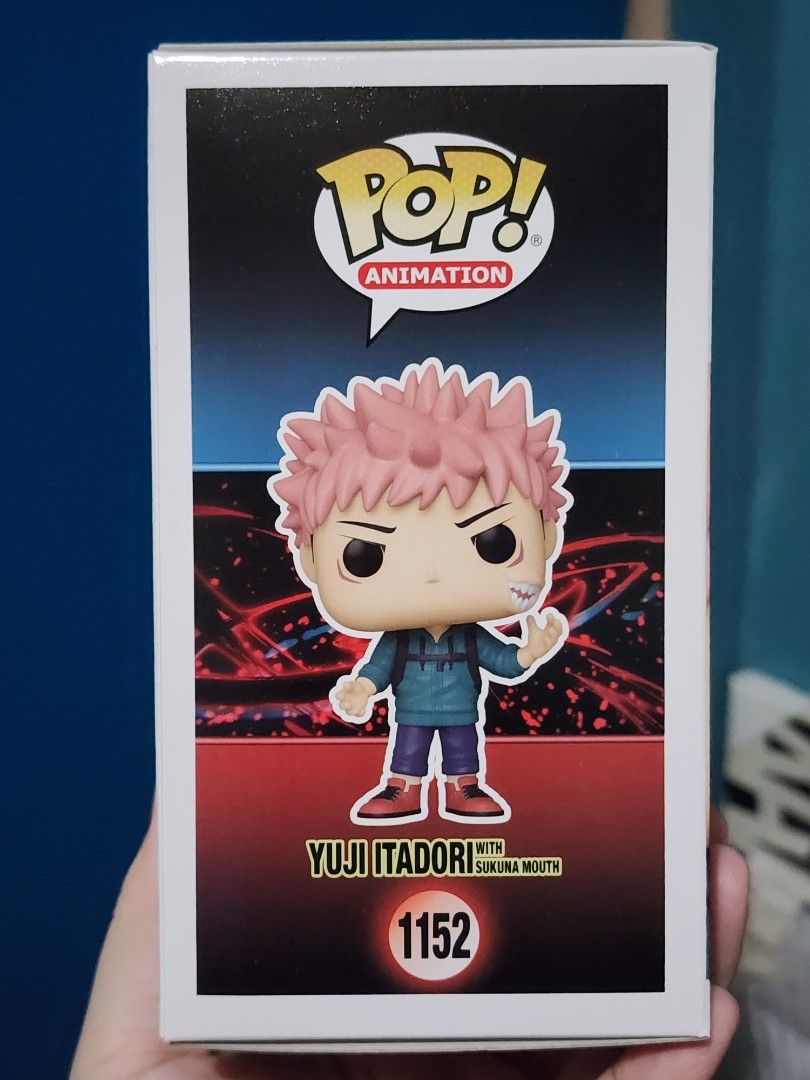 Jujutsu Kaisen Funko pop - Yuji Itadori with Sukuna Mouth, Hobbies ...