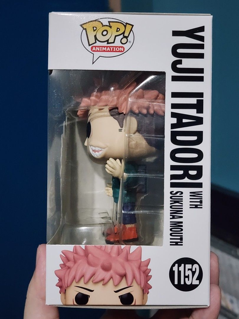 Jujutsu Kaisen Funko pop - Yuji Itadori with Sukuna Mouth, Hobbies ...