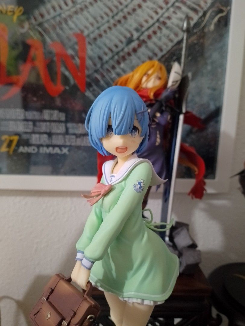 Kadokawa KDcolle Re:ZERO Rem High School Uniform Ver. 1/7 Figure ...