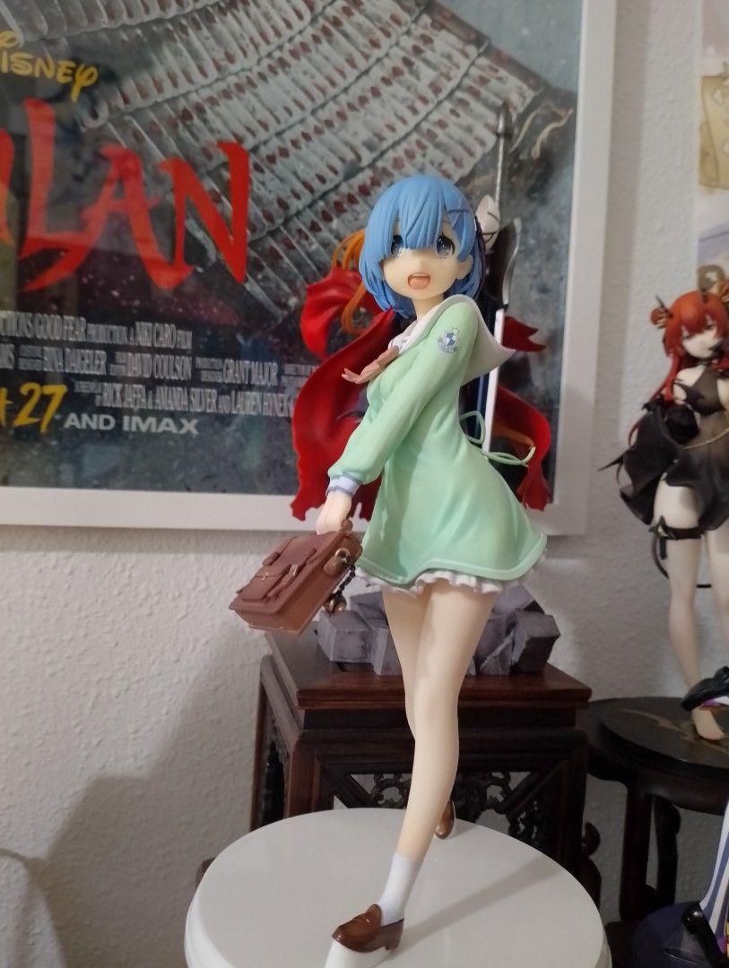 Kadokawa KDcolle Re:ZERO Rem High School Uniform Ver. 1/7 Figure ...