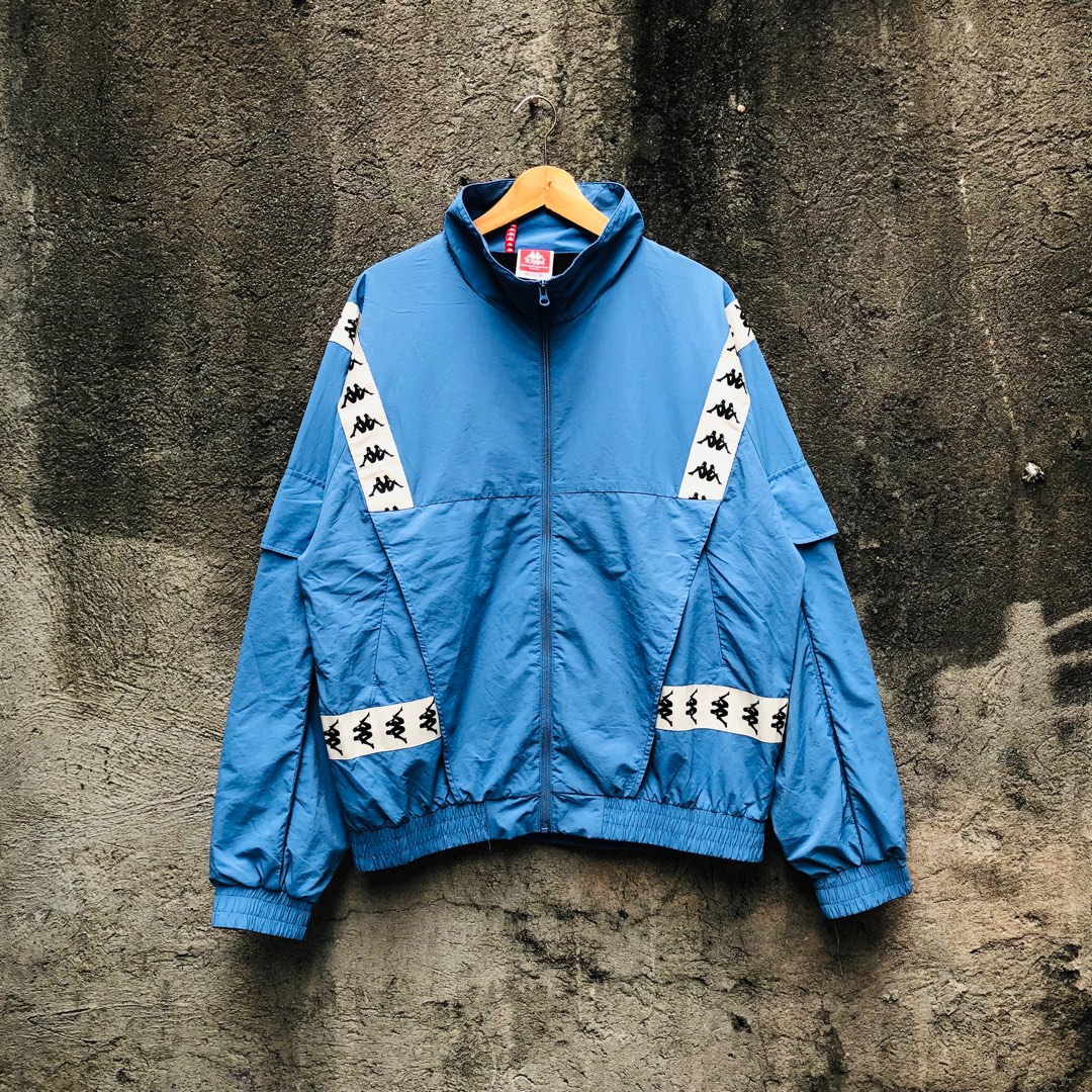 KAPPA TAPPED WINDBREAKER, Men's Fashion, Coats, Jackets and Outerwear ...