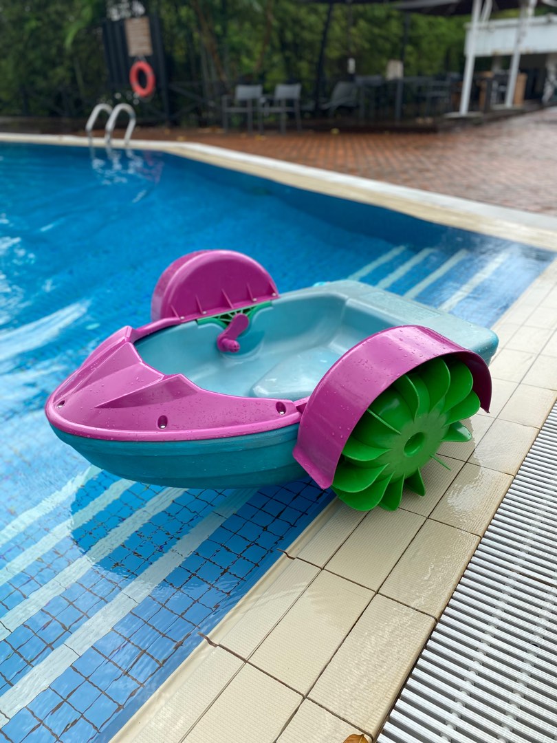 Kids Paddle Boat Pool Toy Portable Hand Paddle, Hobbies & Toys, Toys ...
