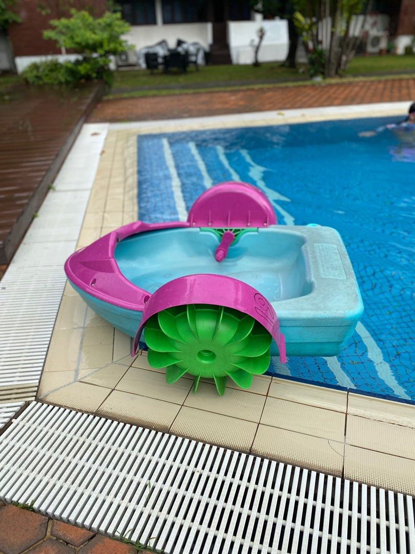 Kids Paddle Boat Pool Toy Portable Hand Paddle, Hobbies & Toys, Toys ...