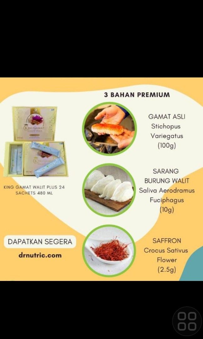KING GAMAT WALIT PLUS, Health & Nutrition, Health Supplements, Health Food, Drinks & Tonics on ...