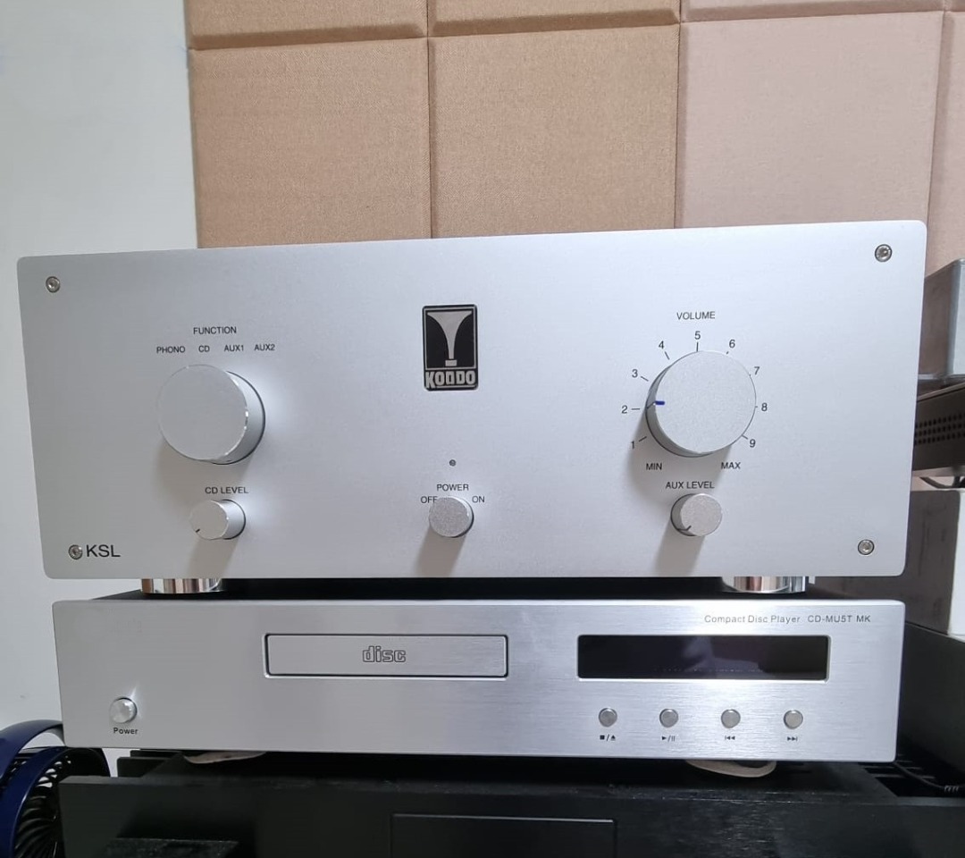 KSL Modified Tube Preamplifier (ALPS Blue Velvet Potentiometer & 4 x ...