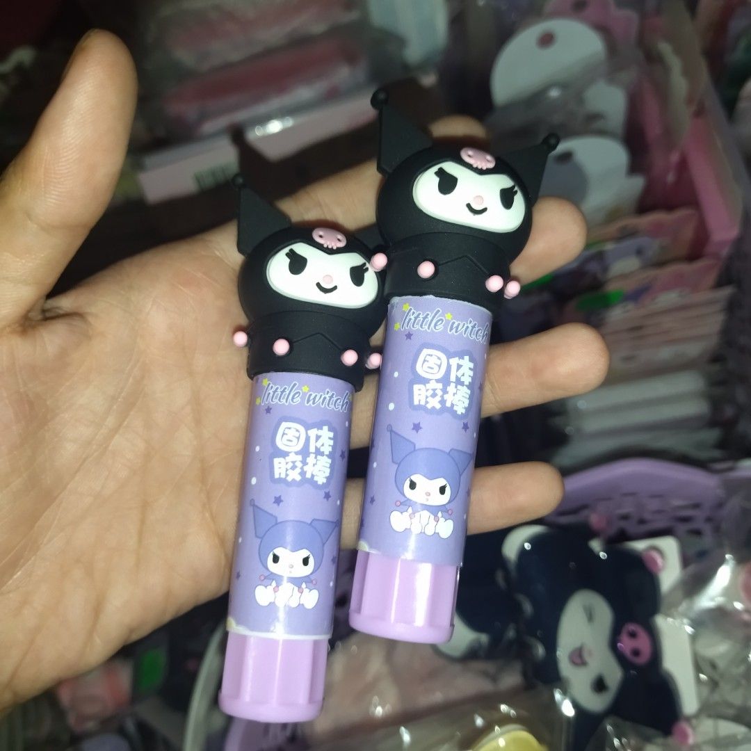 Kuromi Glue Stick, Hobbies & Toys, Stationary & Craft, Stationery ...