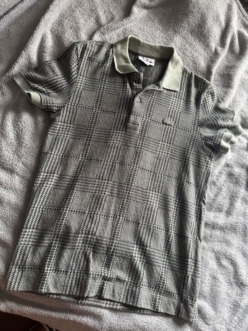 Lacoste Knitted regular Fit , Men's Fashion, Tops & Sets, Tshirts ...