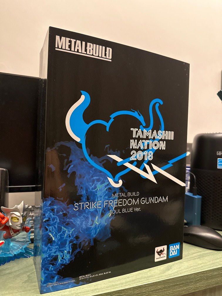 (日版LAST) Metal Build 突擊自由高達 Soul Blue Ver., 興趣及遊戲, 玩具 & 遊戲類 - Carousell