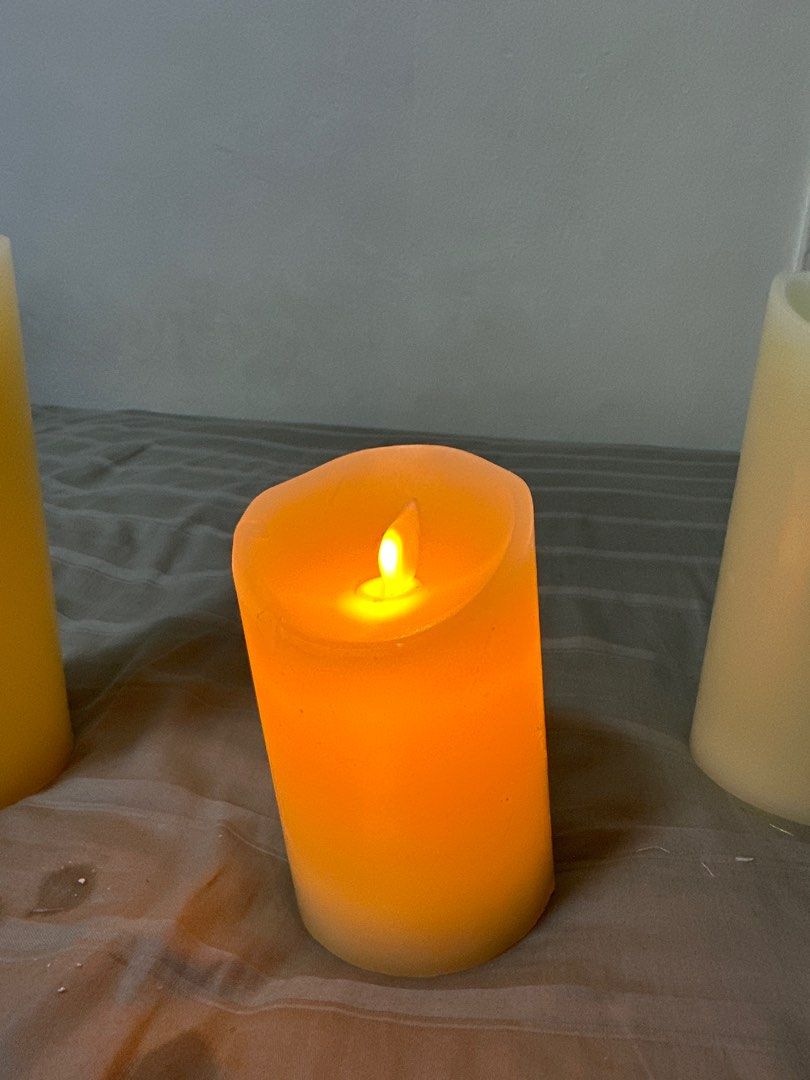 LED flickering candles, Hobbies & Toys, Stationery & Craft, Occasions ...