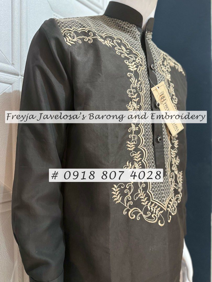 Legit Barong Tagalog Cathedral Design for Wedding Entourage Corporate ...