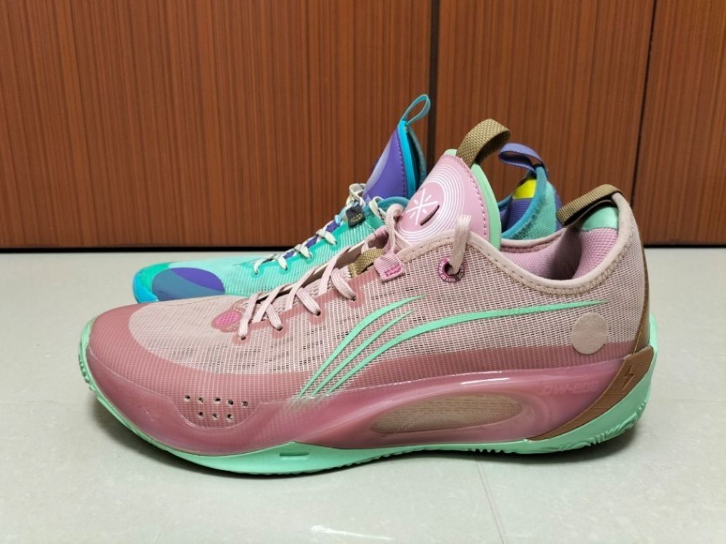 LiNing Way Of Wade 808 2 WOW 808 v2 'Lavender' 'Honey Peach' Pink ...
