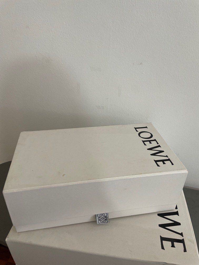 Loewe boxes, Luxury, Accessories on Carousell