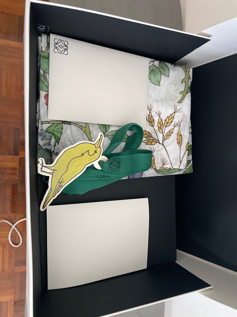 Loewe boxes, Luxury, Accessories on Carousell